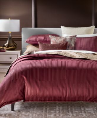Click here for Hotel Collection Metallic Strie Duvet Cover Set prices