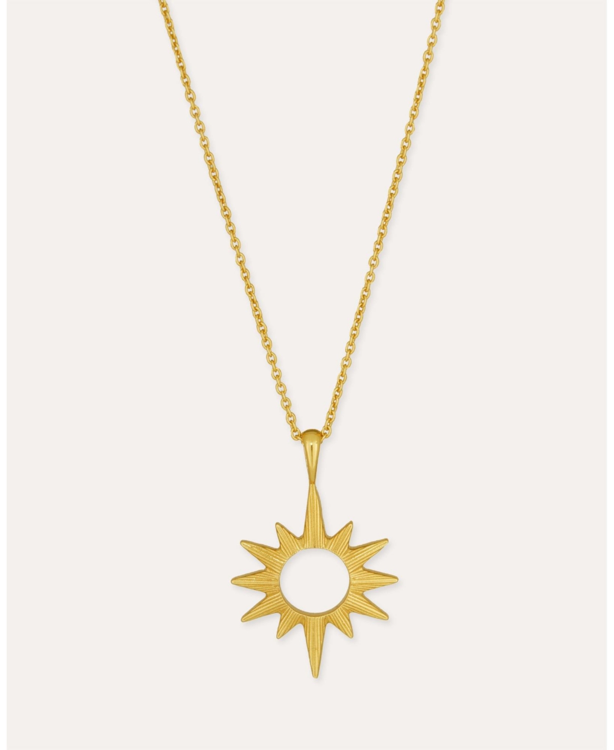 Click here for Ottoman Hands Star Pendant Necklace - Gold prices