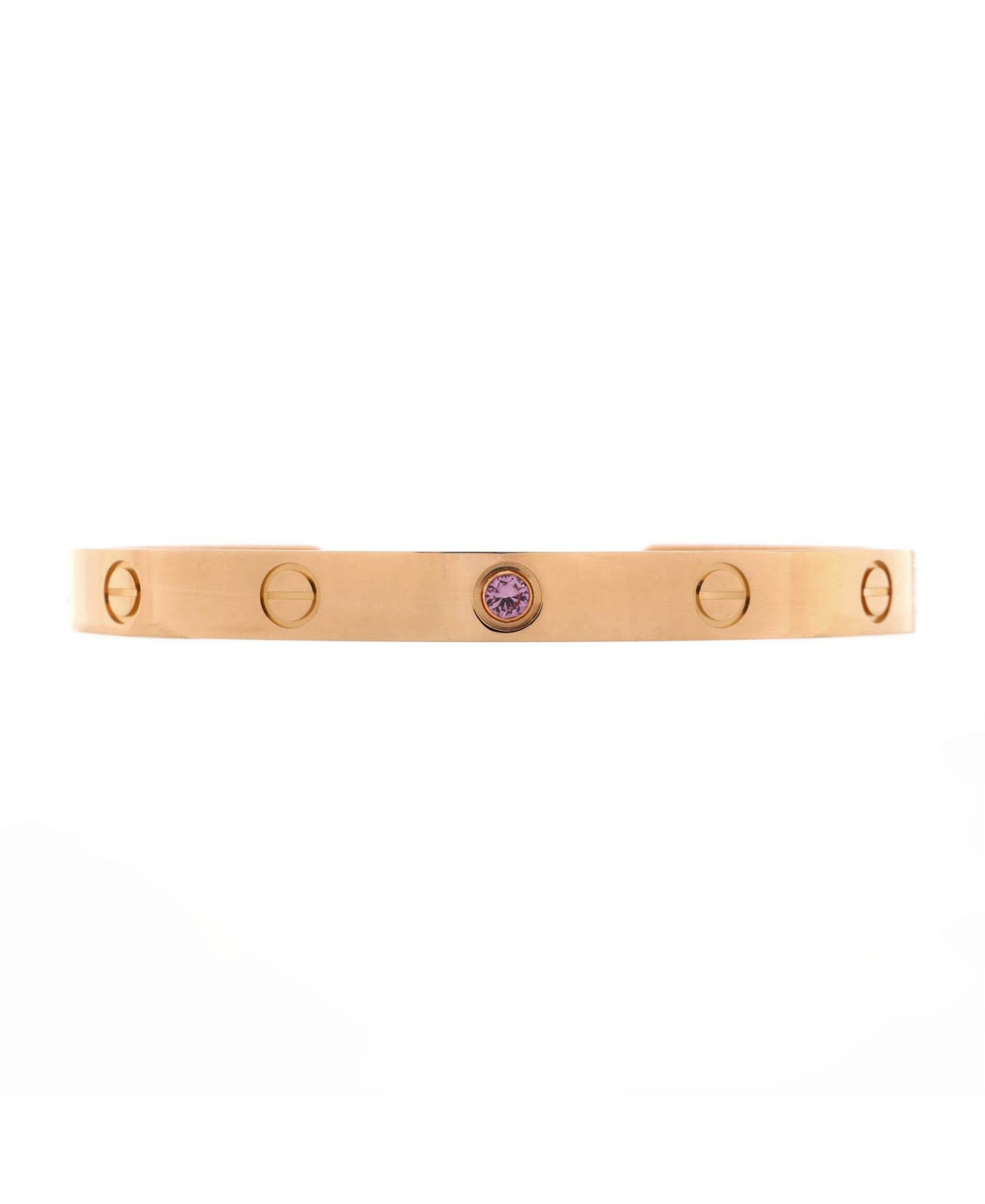 Click here for Pre-Owned Cartier Love Cuff Bracelet - 18k rose go... prices