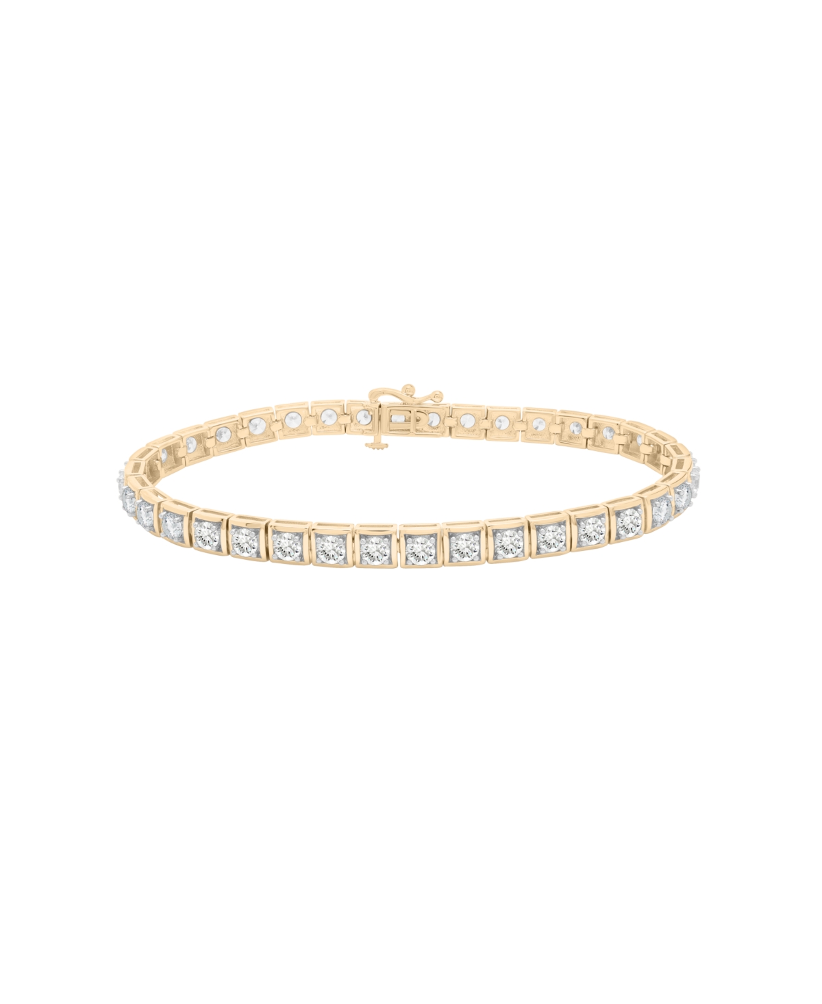 Click here for Macys Diamond Bracelet (5 ct. t.w.) in 10K Yellow... prices