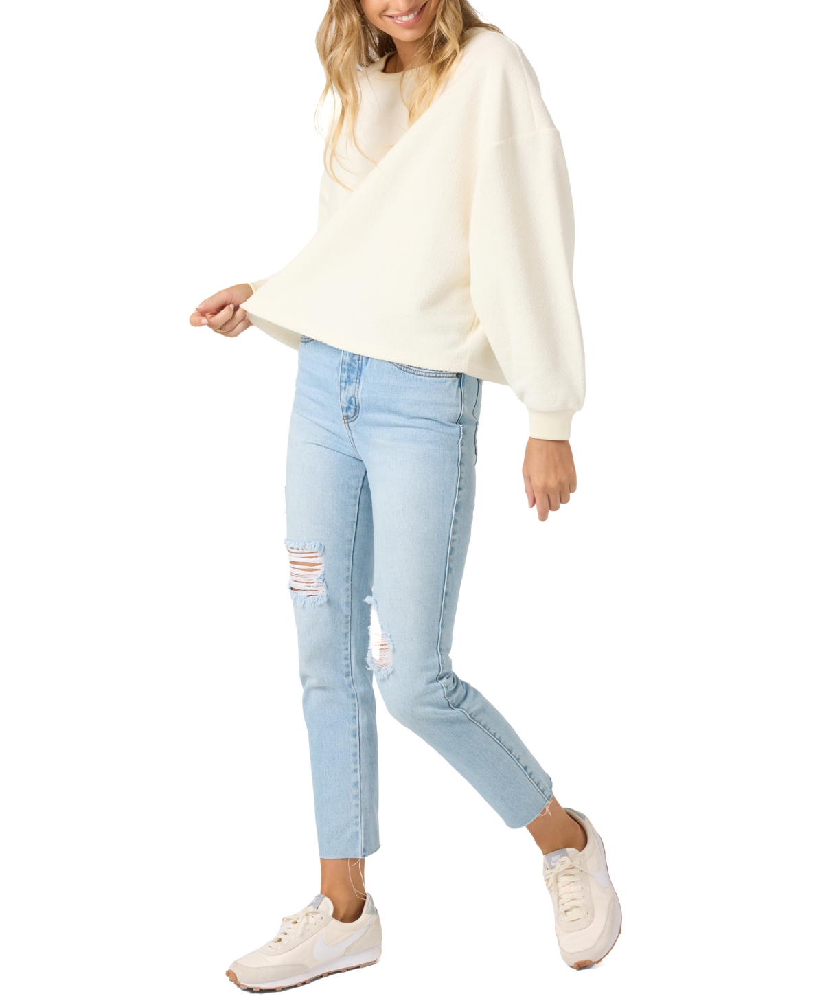 Click here for ONeill Juniors Crewneck Long Sleeve Top - Winter W... prices