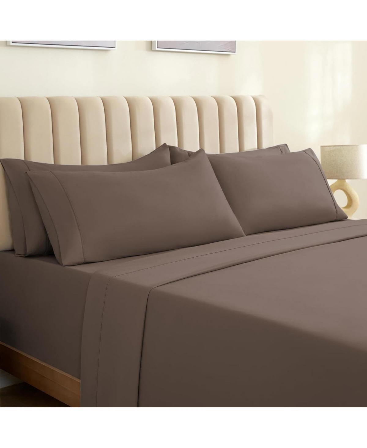 Click here for 4PC Silky Soft Cooling Deep Pocket Performance She... prices
