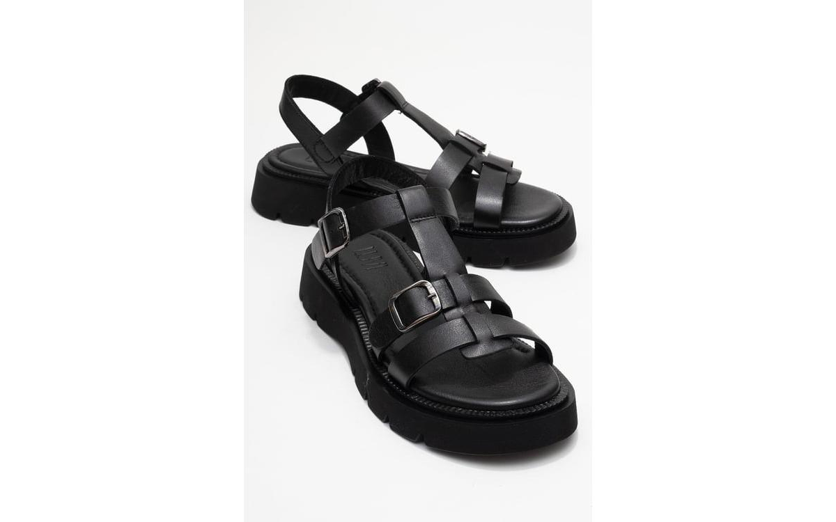 Click here for Forever & Always Shoes Melvin Leather Sandal (Wome... prices