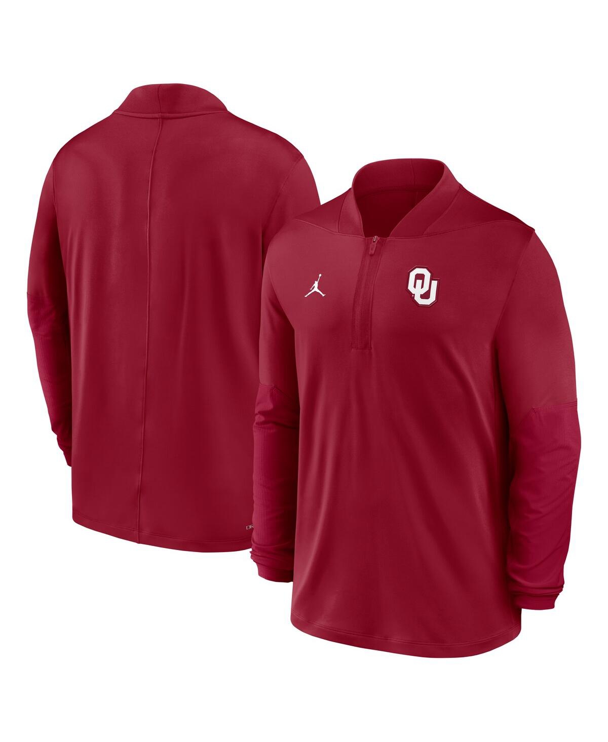 Click here for Jordan Mens Crimson Oklahoma Sooners Sideline Dri-... prices