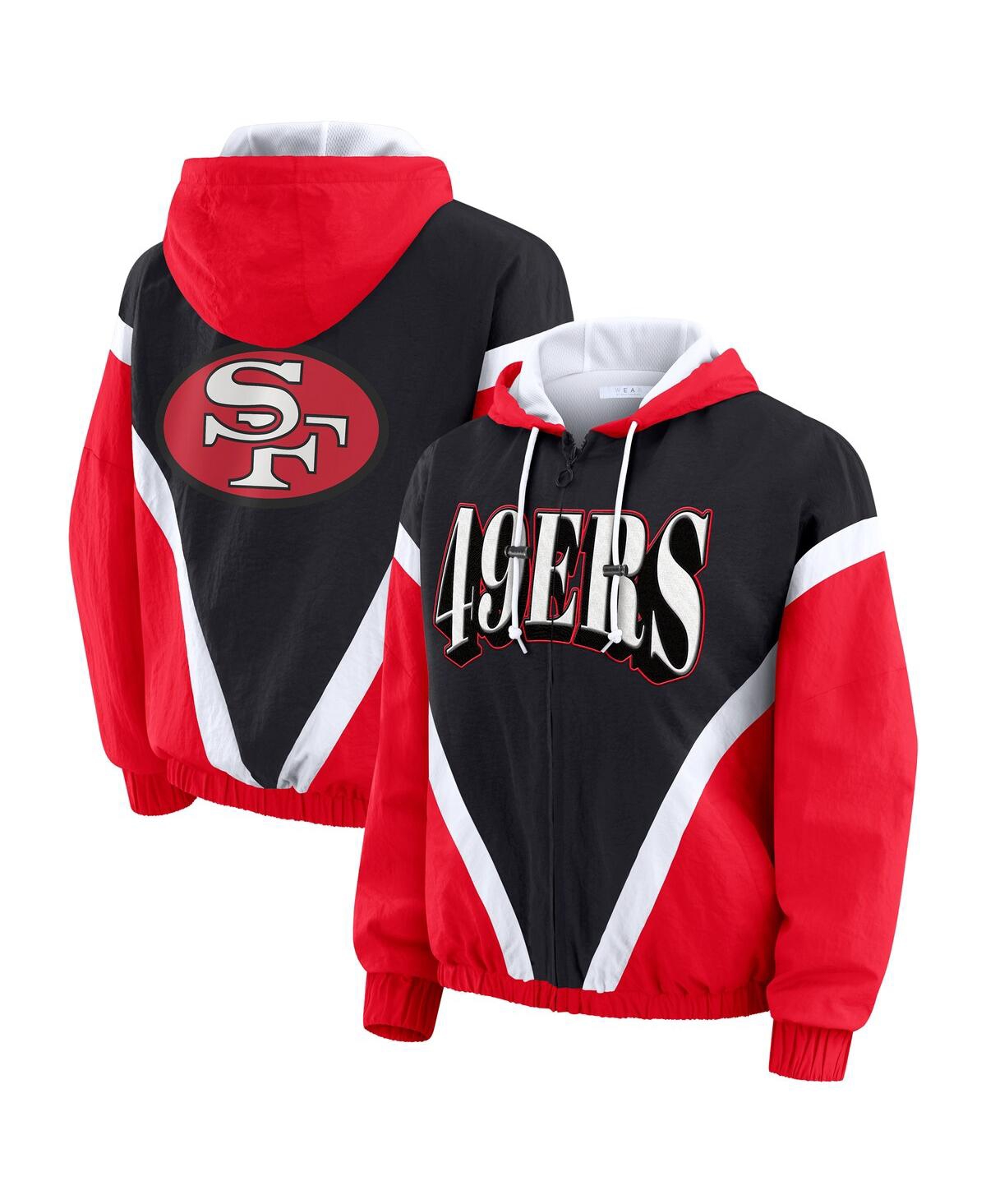 Click here for Wear by Erin Andrews Womens Scarlet/Black San Fran... prices