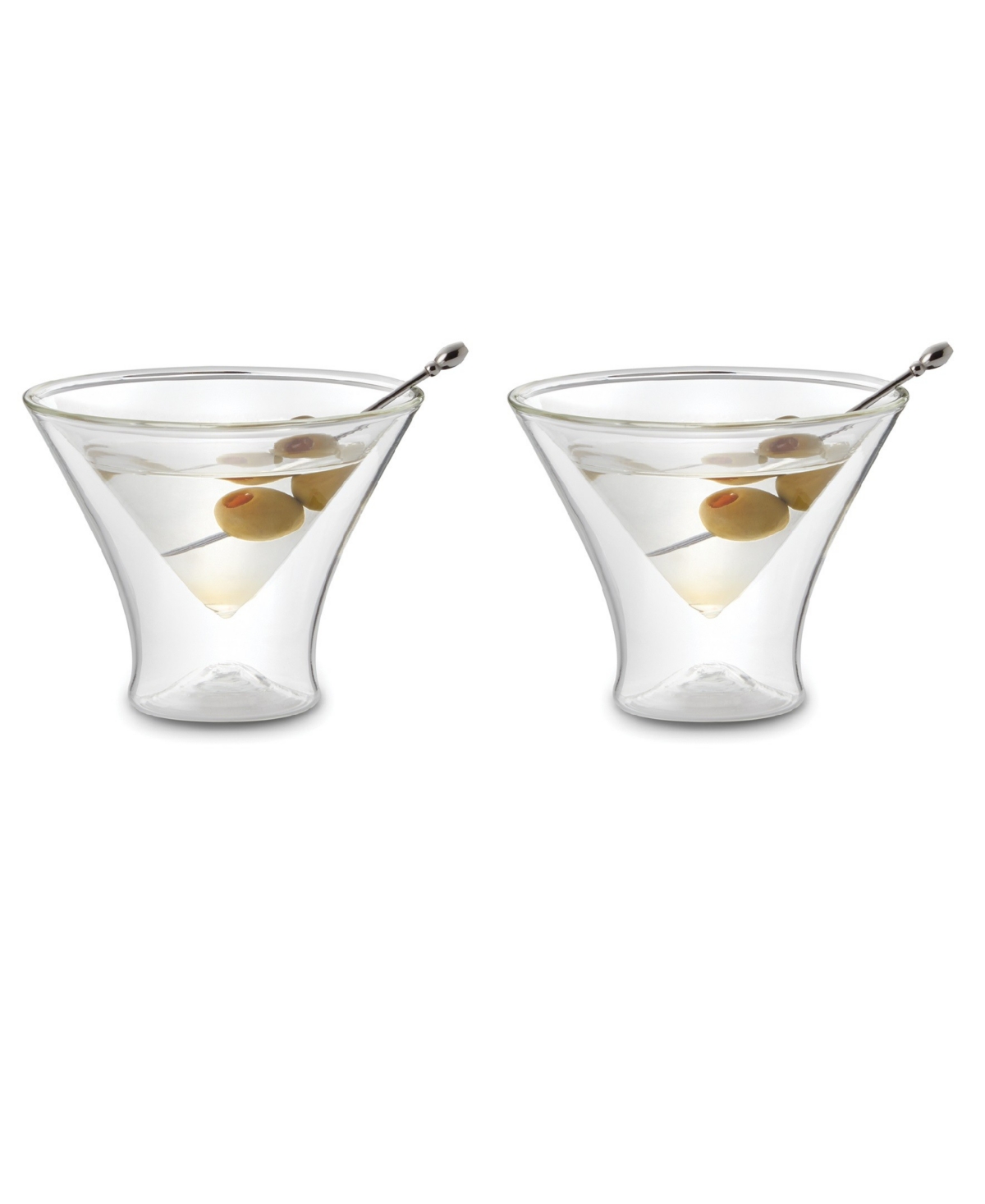 Click here for Outset 4.5 oz. Martini Glases  Set of 2 - Clear prices