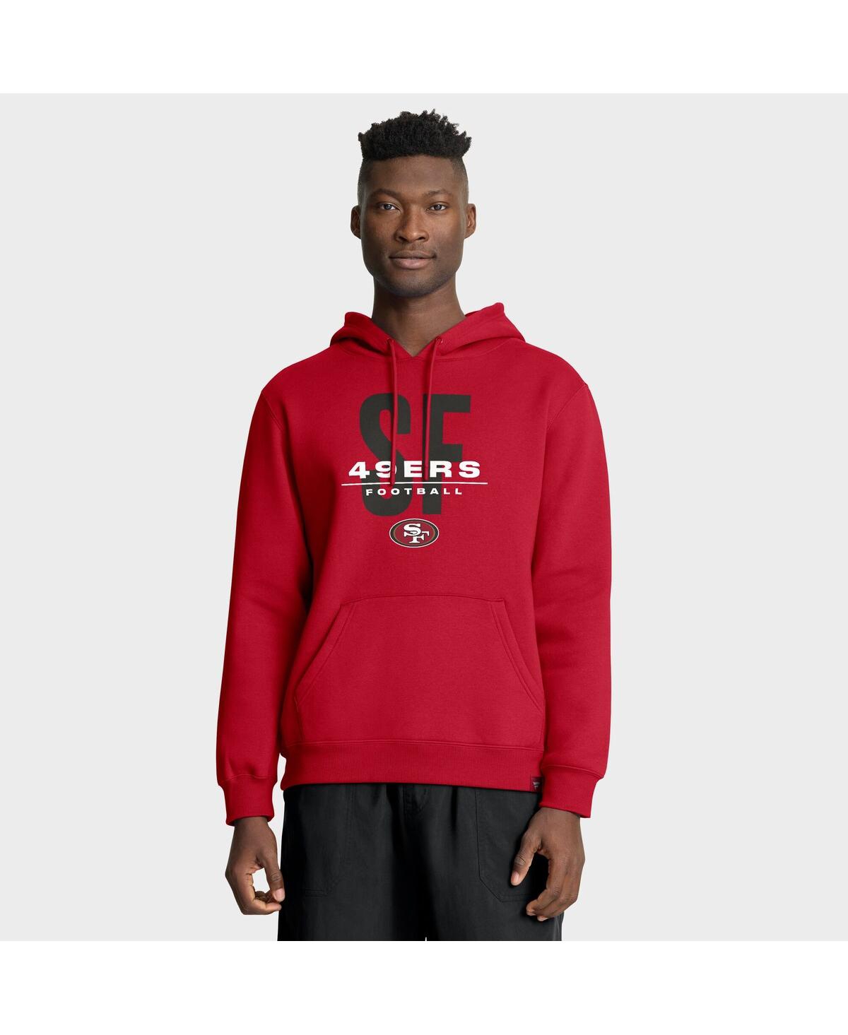 Click here for Fanatics Mens Scarlet San Francisco 49ers Right Ta... prices