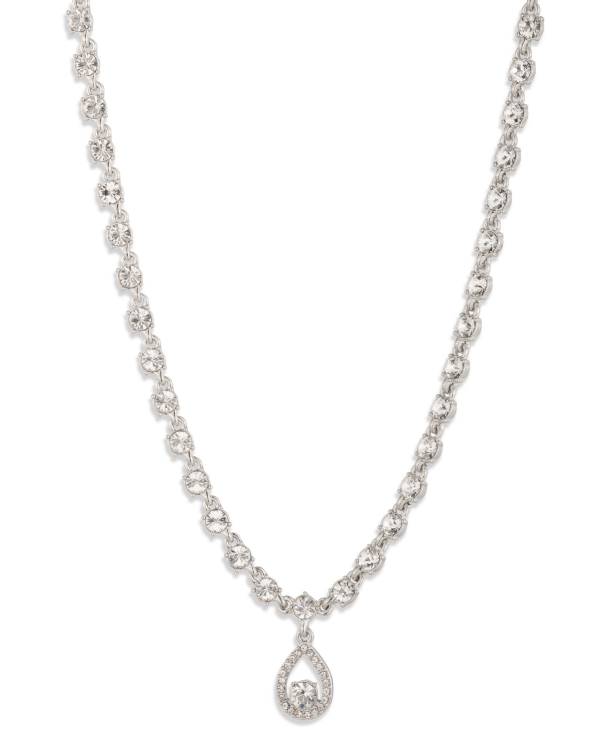 Click here for Givenchy Glass Stone Gold-Tone Pear Pendant Neckla... prices