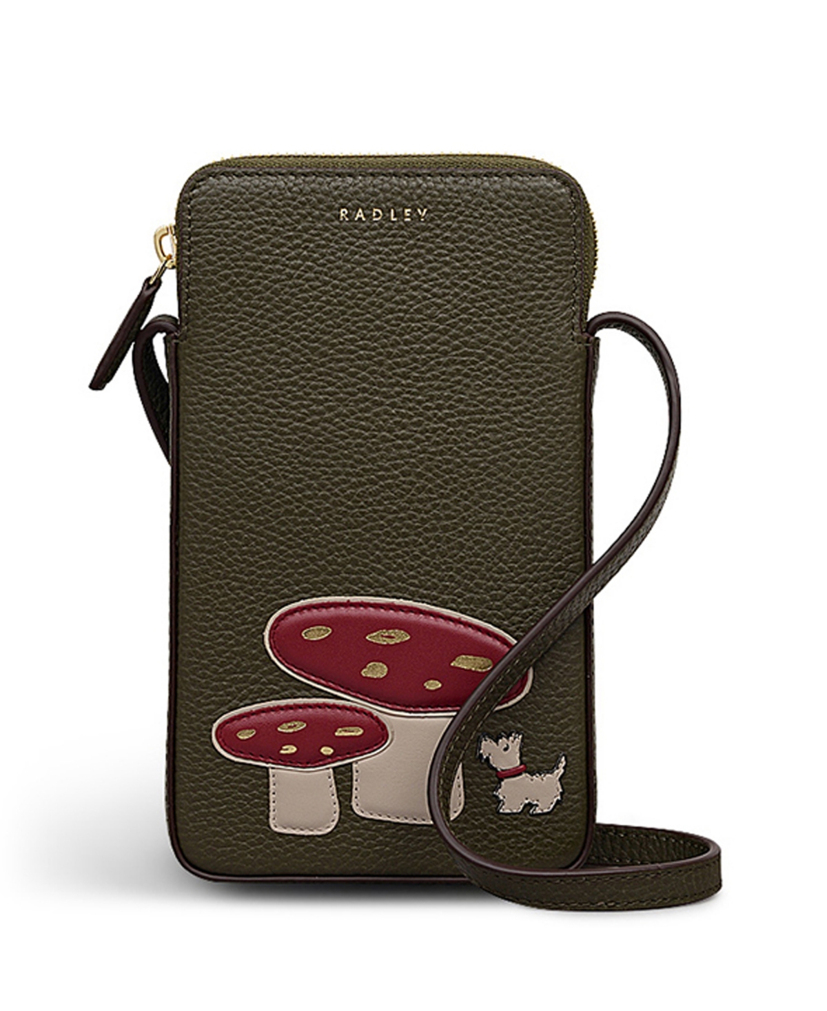 Click here for Radley London Mushroom Mate Mini Phone Crossbody B... prices