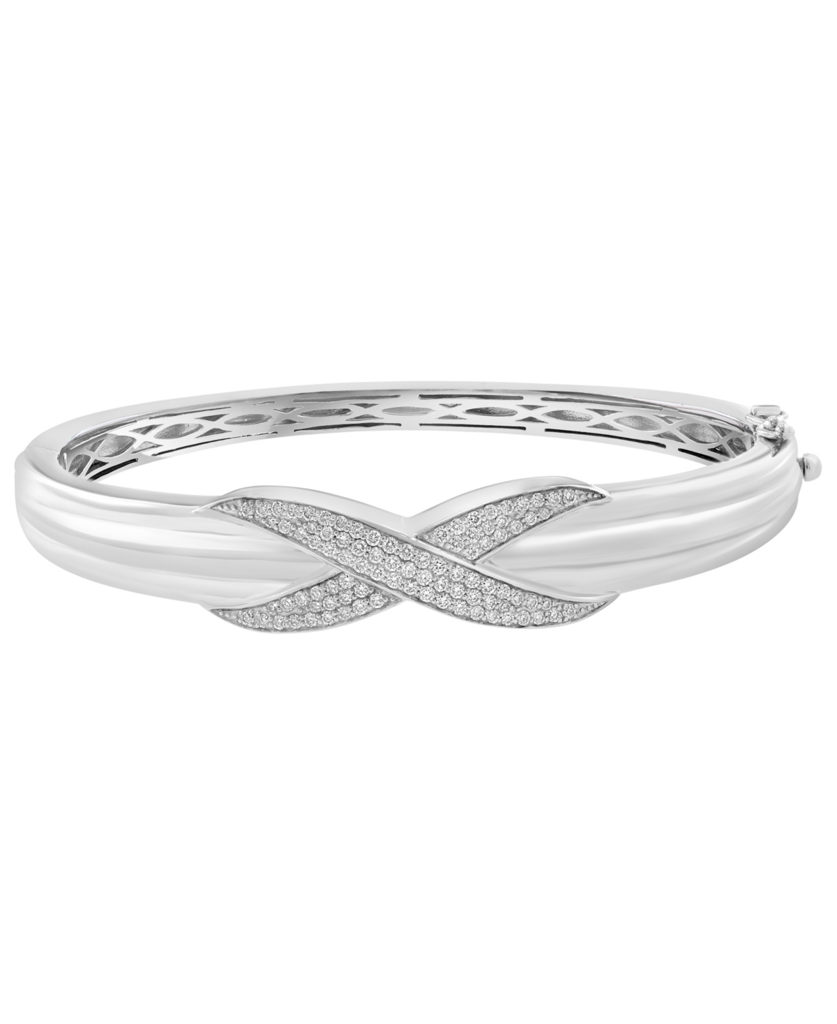 Click here for Effy Collection Diamond Bangle (3/4 ct. t.w.) in S... prices