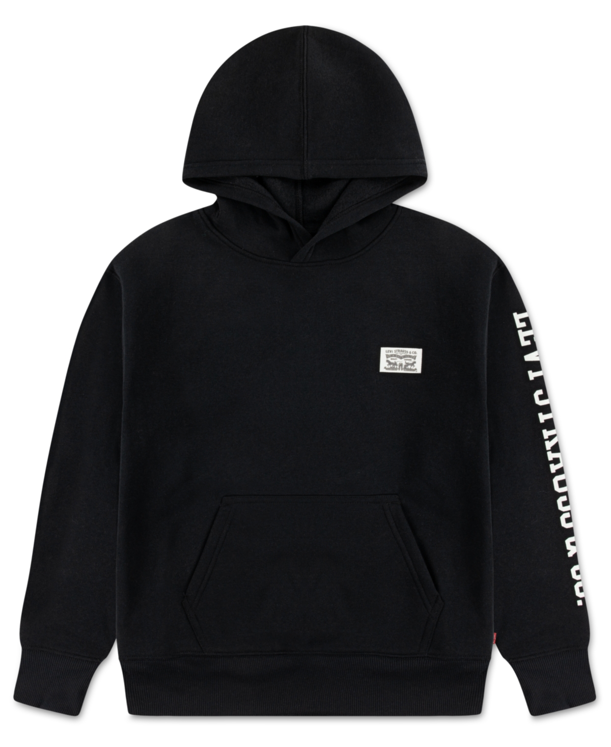 Click here for Levis Boys 8-20 Pull-On Hoodie Sweatshirt - Black prices