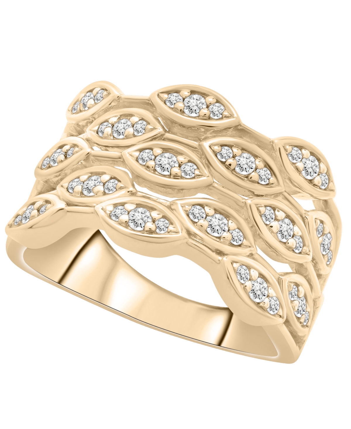 Click here for Wrapped in Love Diamond Round (1/2 ct. t.w.) Ring... prices