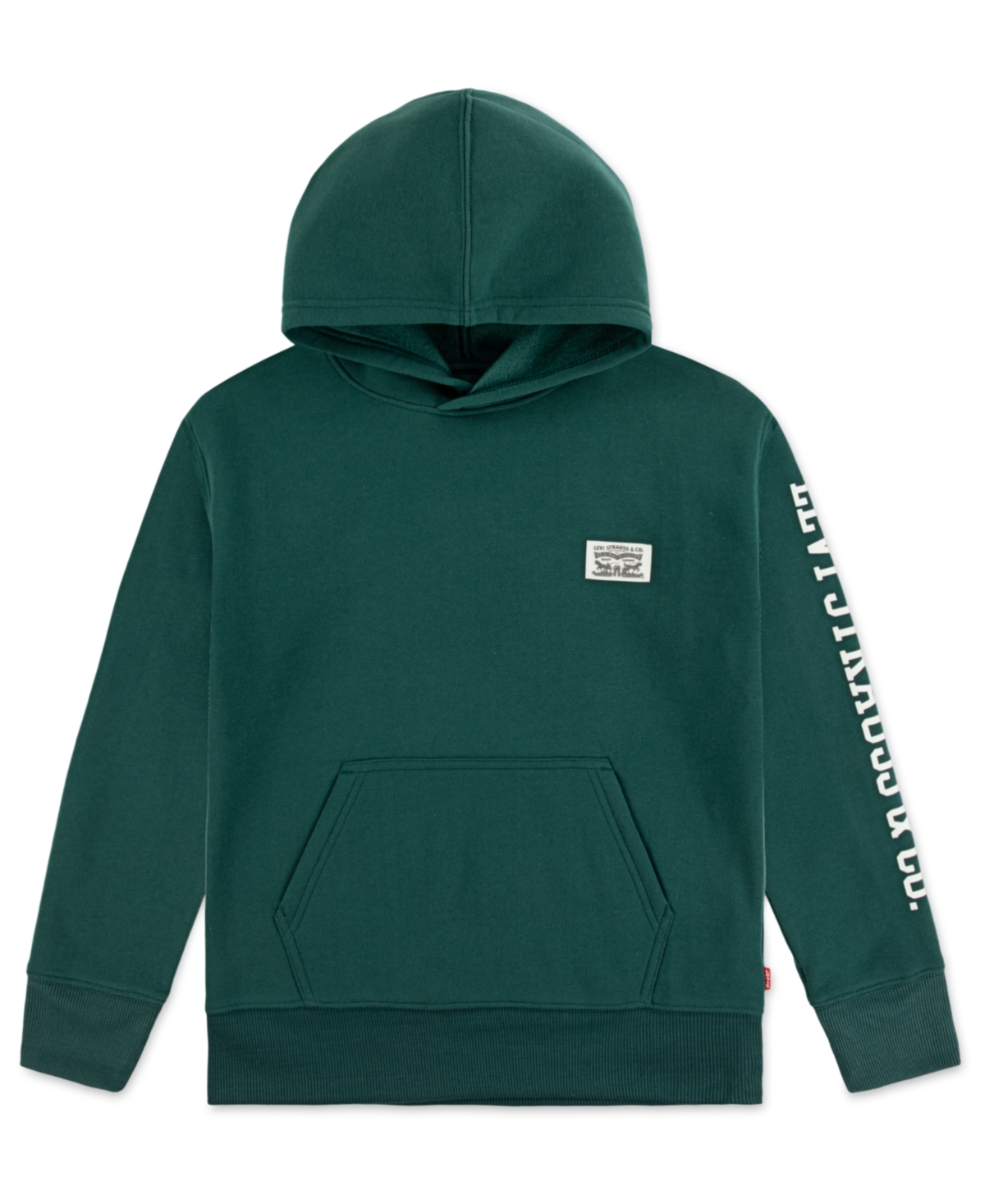 Click here for Levis Boys 8-20 Pull-On Hoodie Sweatshirt - Green prices