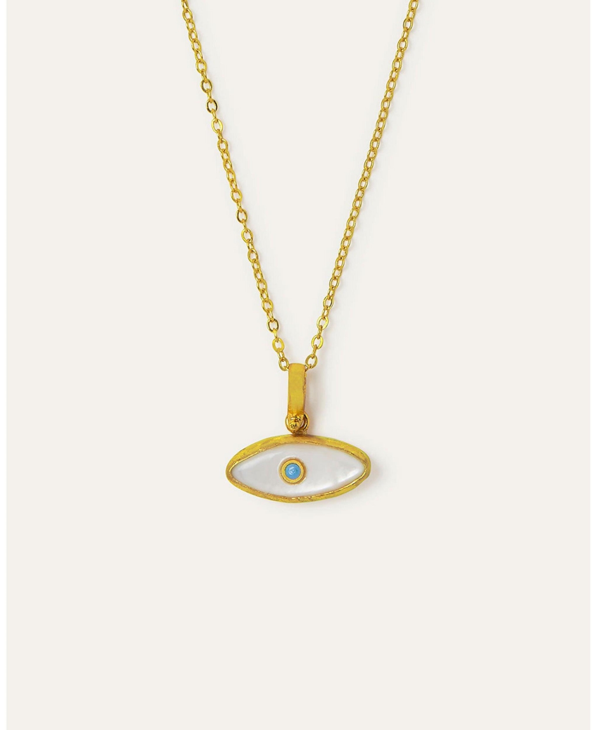 Click here for Ottoman Hands Aretha Mother Of Pearl Eye Pendant N... prices