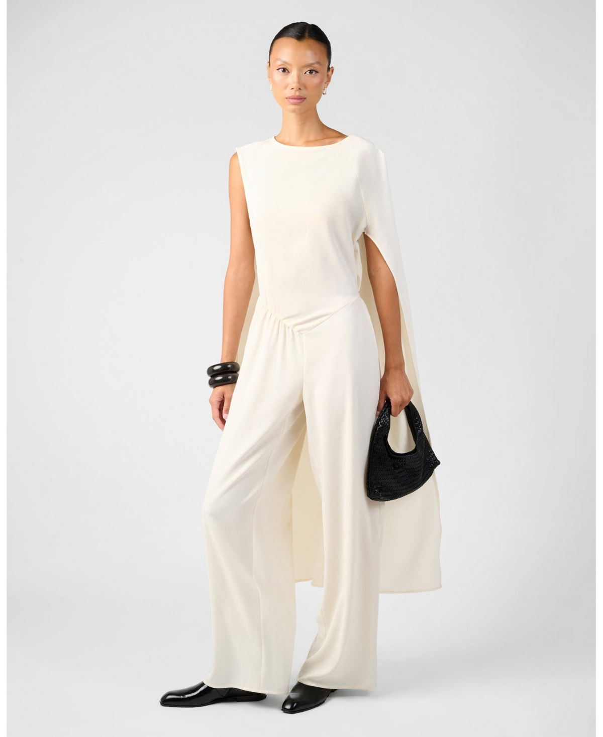 Click here for WeWoreWhat Womens Draped Dolman Sleeve Jumpsuit -... prices