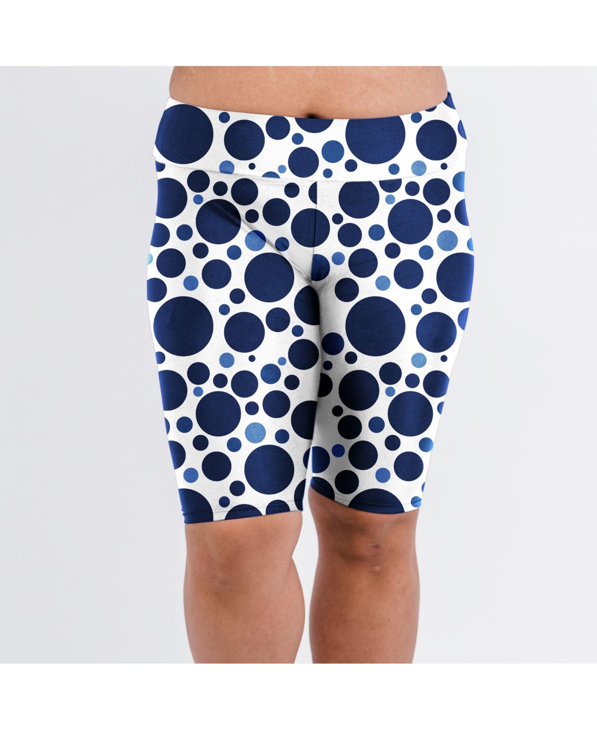 Click here for Calypsa Plus Size Long Bike Swim Shorts - Bubbly prices