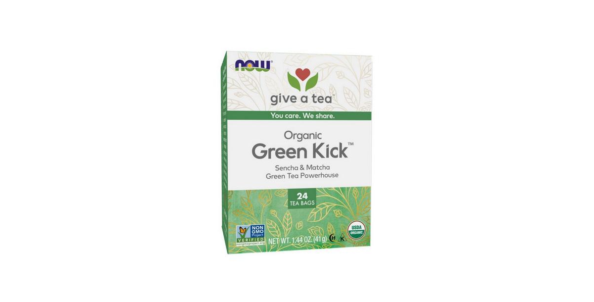 Click here for Now Foods Green Kick Tea Bags  24 each prices