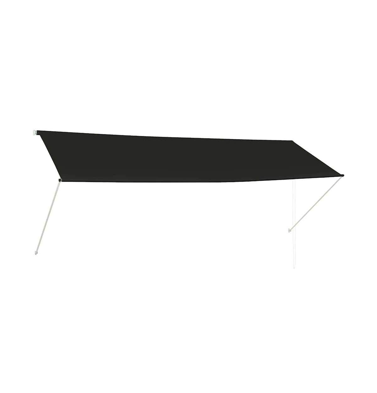 Click here for Awning Anthracite Steel frame  100 polyester fabri... prices