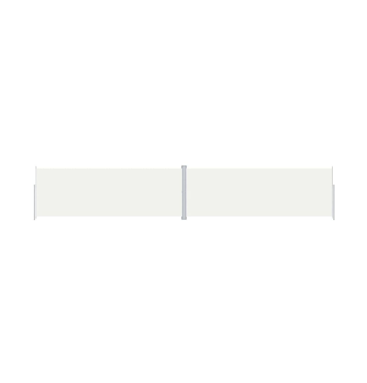 Click here for Side Awning Cream Polyester  Steel  Aluminum Large... prices