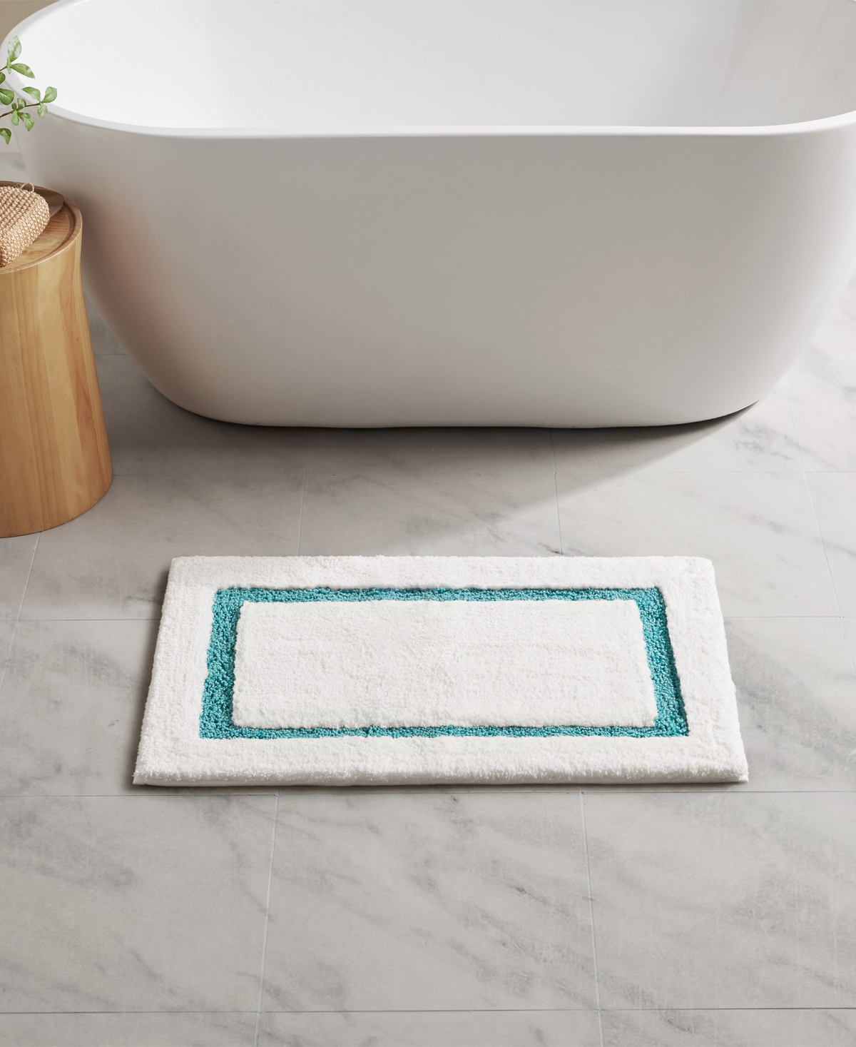 Click here for Madison Park Roan Border Tufted Bath Rug  20 x 32... prices