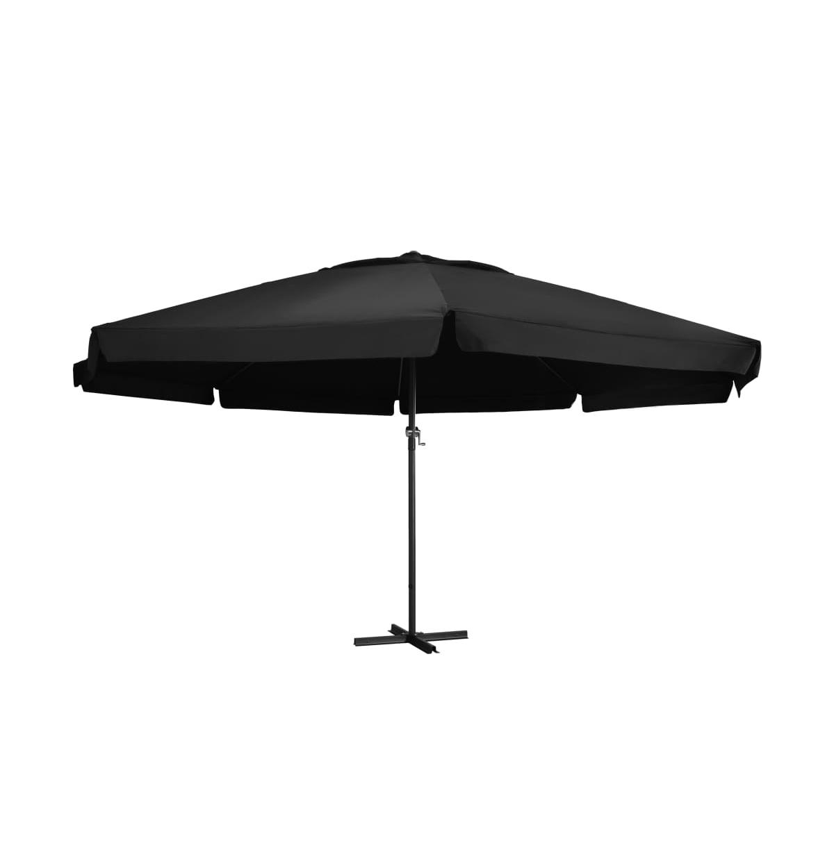 Click here for Garden Parasol Black Polyester fabric with Pa coat... prices