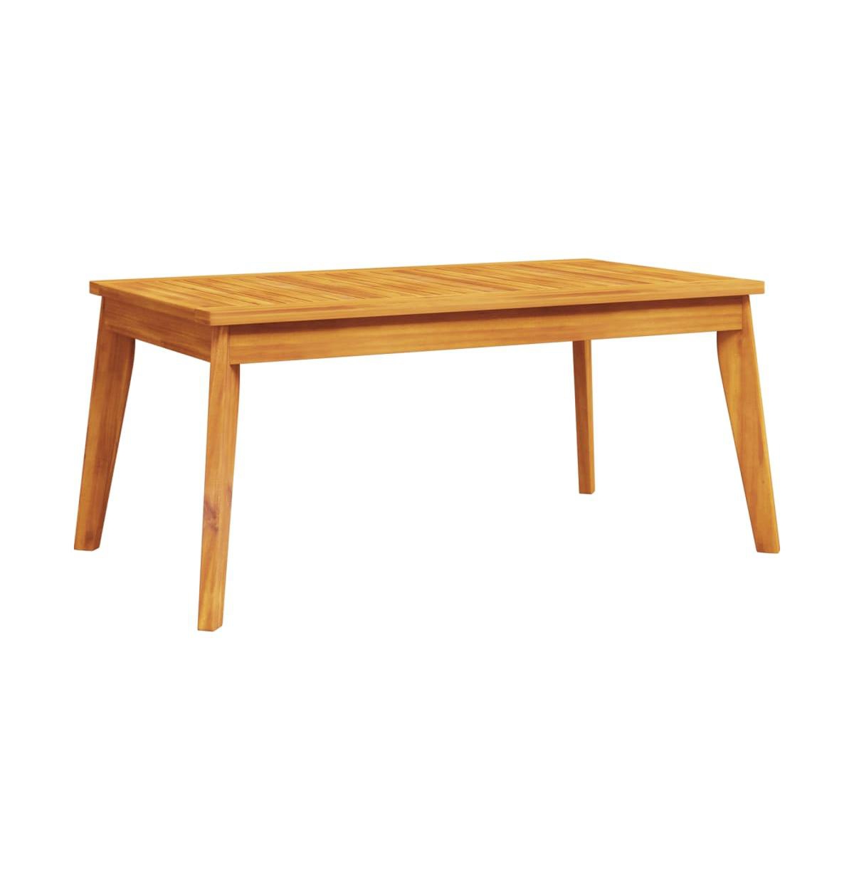 Click here for Dining Table Natural Acacia Solid Acacia wood Medi... prices