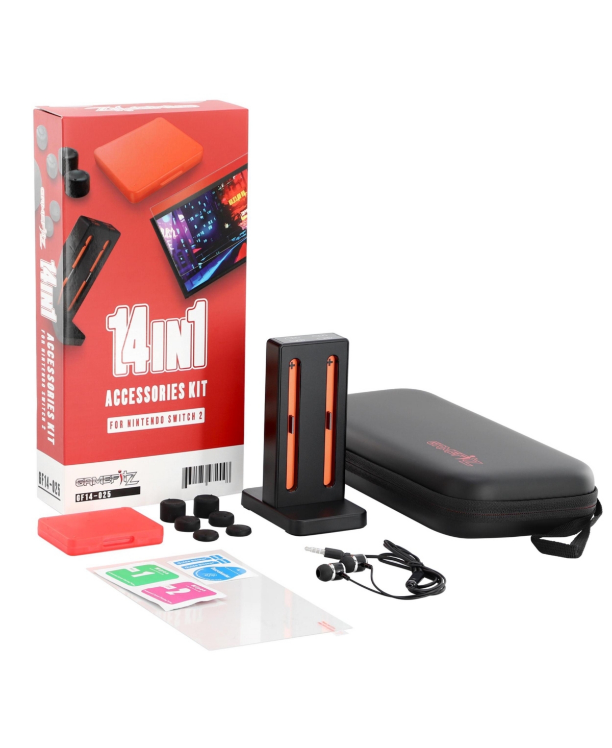 Click here for GameFitz 14 in 1 Accessories Kit for Nintendo Swit... prices
