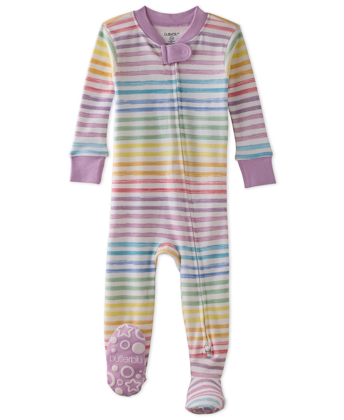 Click here for butterblu Baby Cruz Footed Sleeper Pajama - Sunny... prices