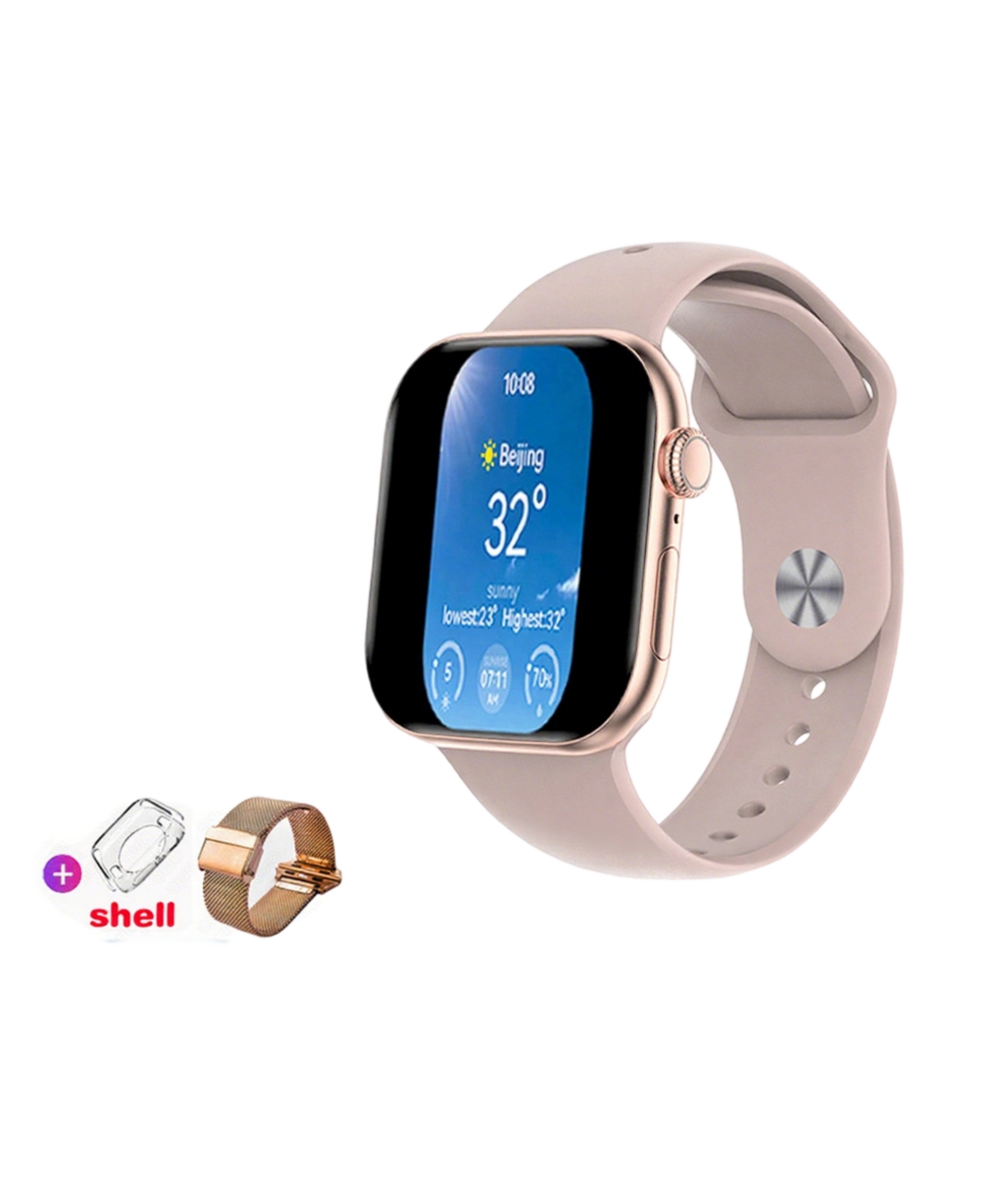 Click here for Ruxing Smart 1.85" Amoled Smart Watch With Bl... prices