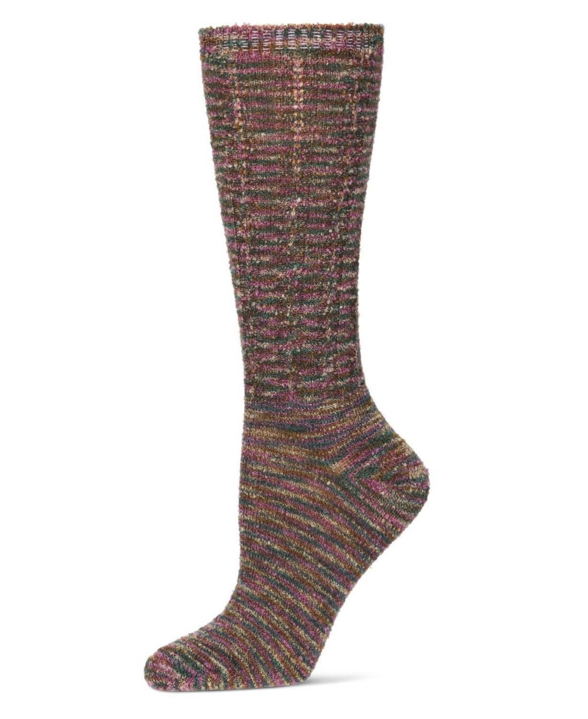 Click here for MeMoi Womens Spacedye Multicolor Cozy Crew Sock -... prices