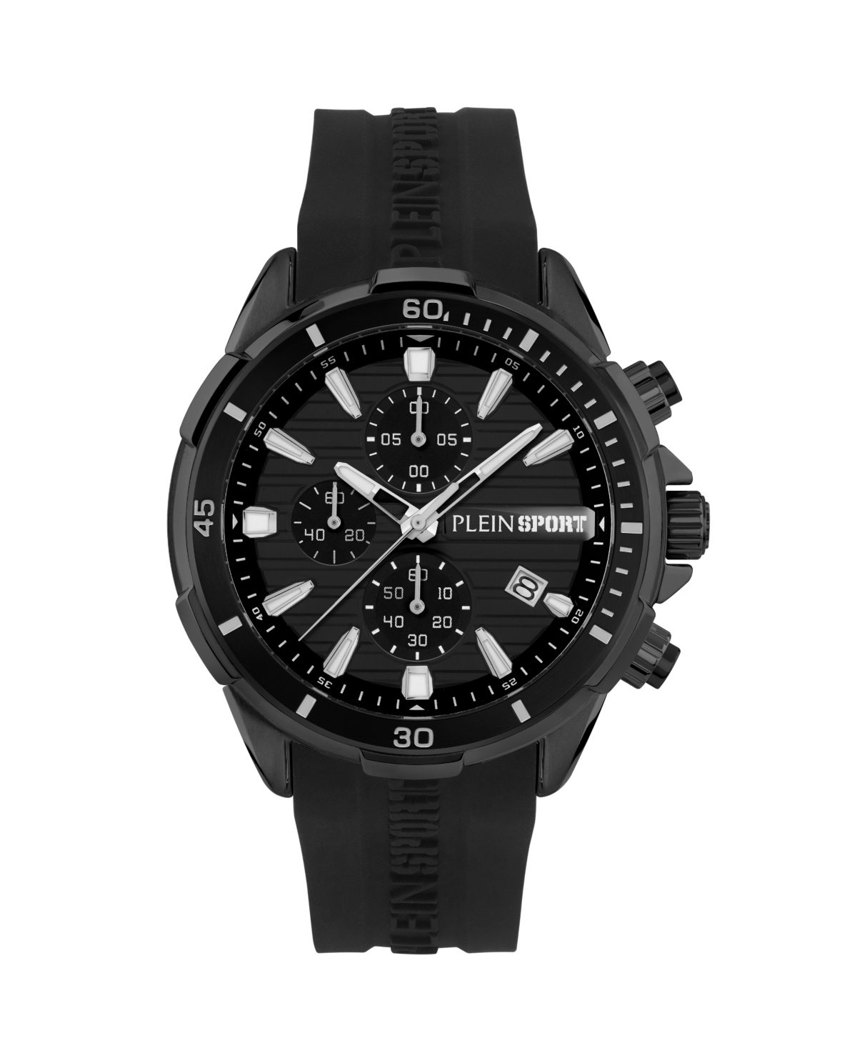 Click here for Plein Sport Mens Impact Chronograph Date Quartz Bl... prices