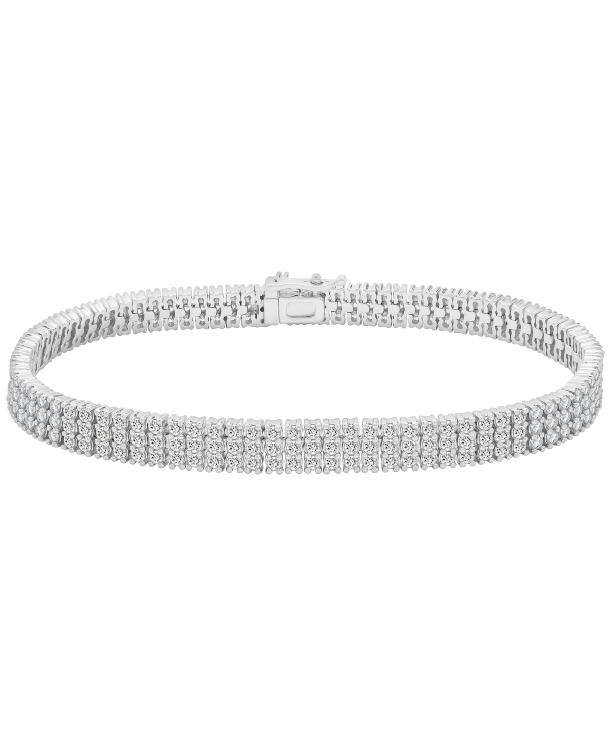 Click here for Macys Diamond Tennis Bracelet (5 ct. t.w.) in 10K... prices