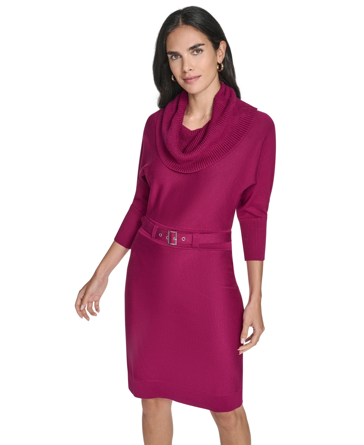 Click here for Jessica Howard Womens Belted Sweater Dress - Magen... prices