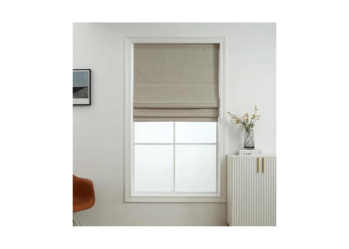 Click here for Shadisfy Linen Blended Belgian 100 Blackout Roman... prices