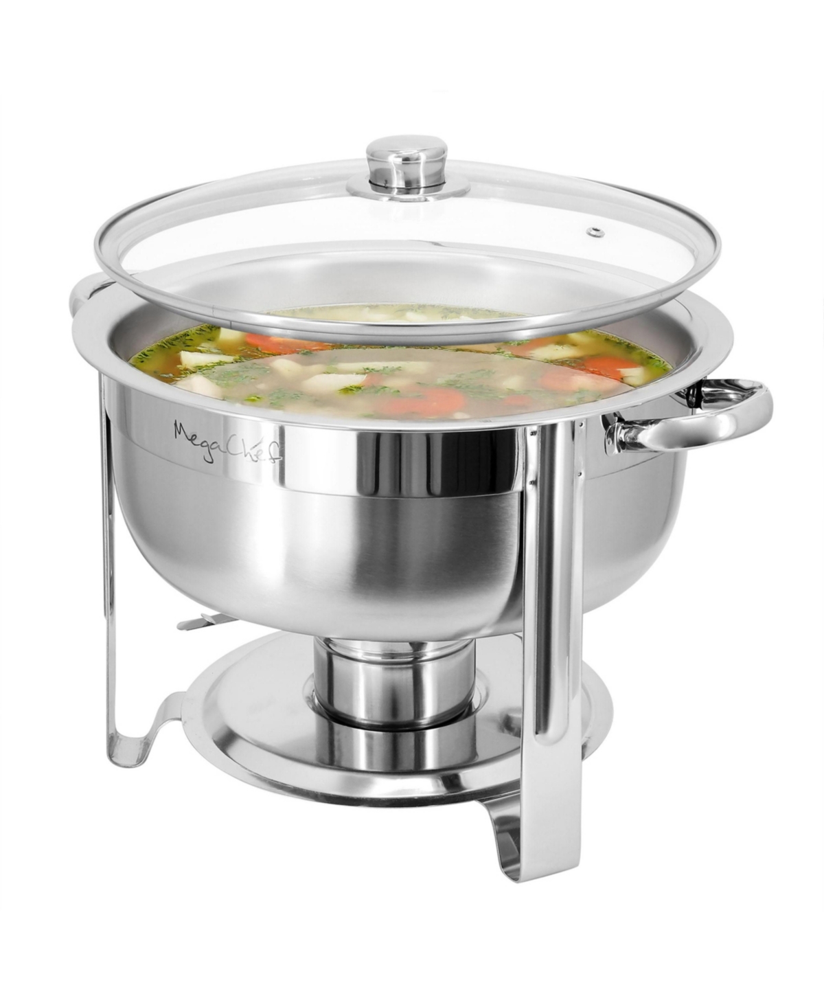 Click here for MegaChef 7.9 Quart Round Stainless Steel Professio... prices