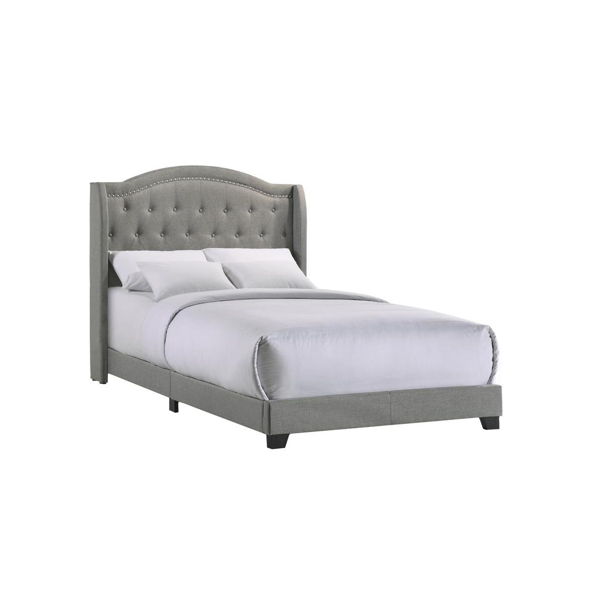 Click here for Intercon Rhyan Full Uph Bed in Rhyan Smoke Fabric... prices