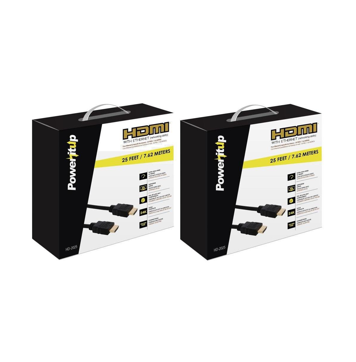 Click here for Power It Up 25 ft. Hdmi v2.0 Cable with Ethernet (... prices