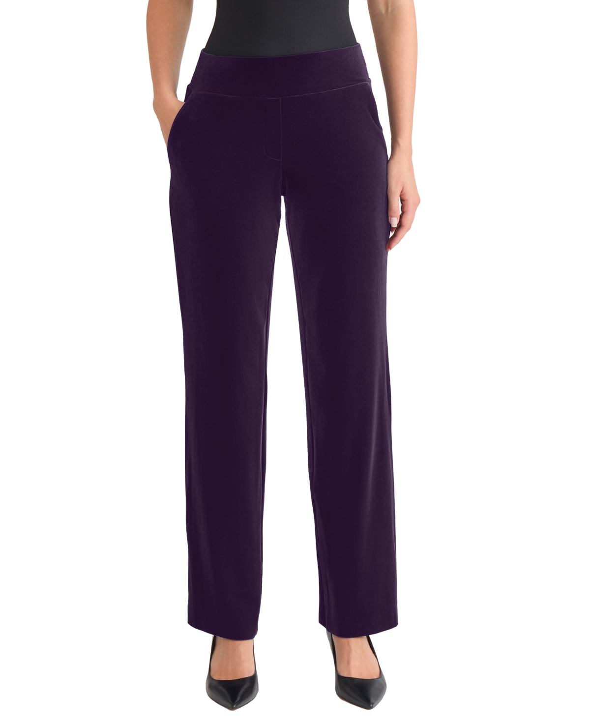 Click here for Jones New York Womens High Rise Straight Leg Velve... prices