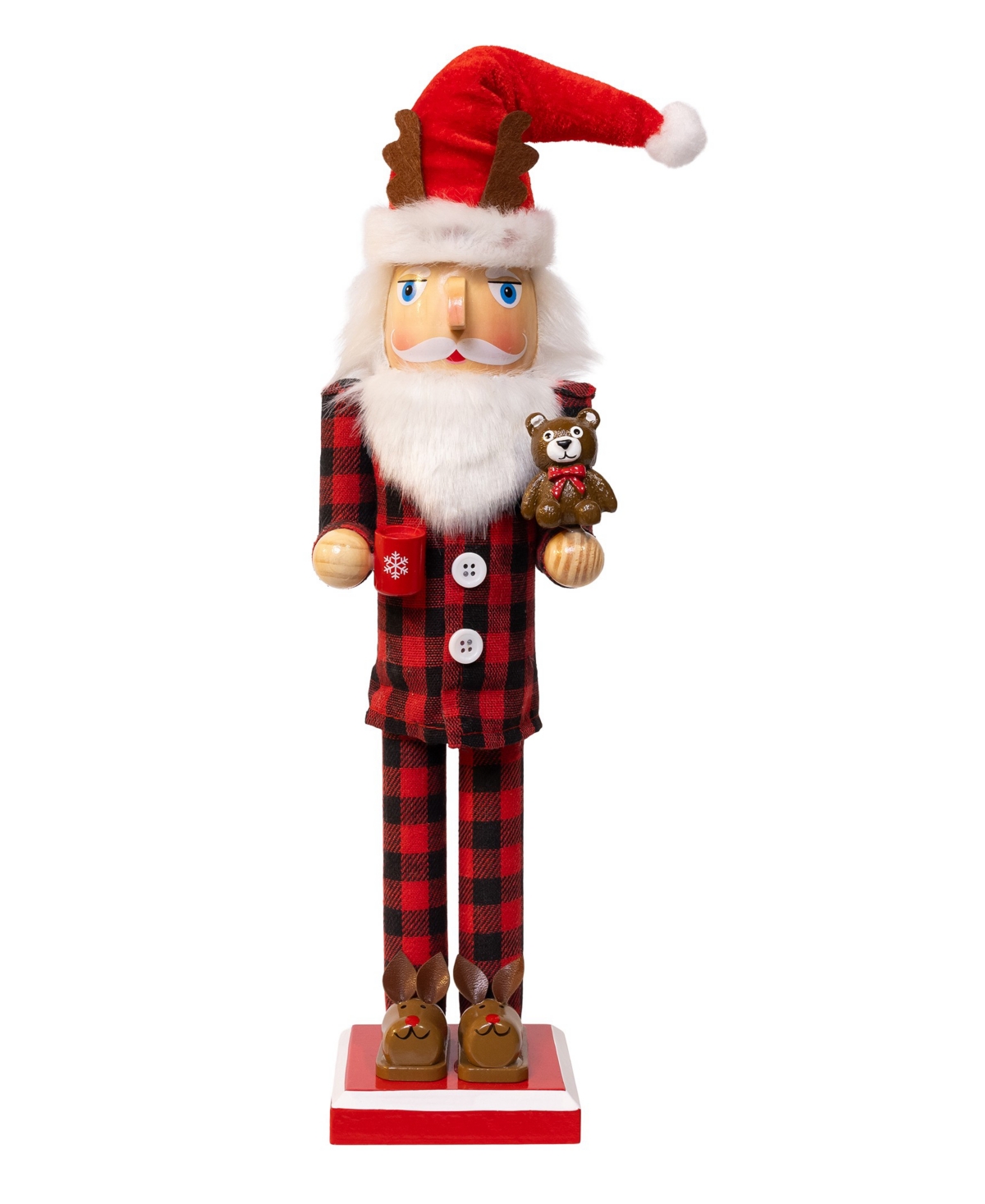 Click here for Kurt Adler 15-Inch Santa with Pajamas Nutcracker -... prices