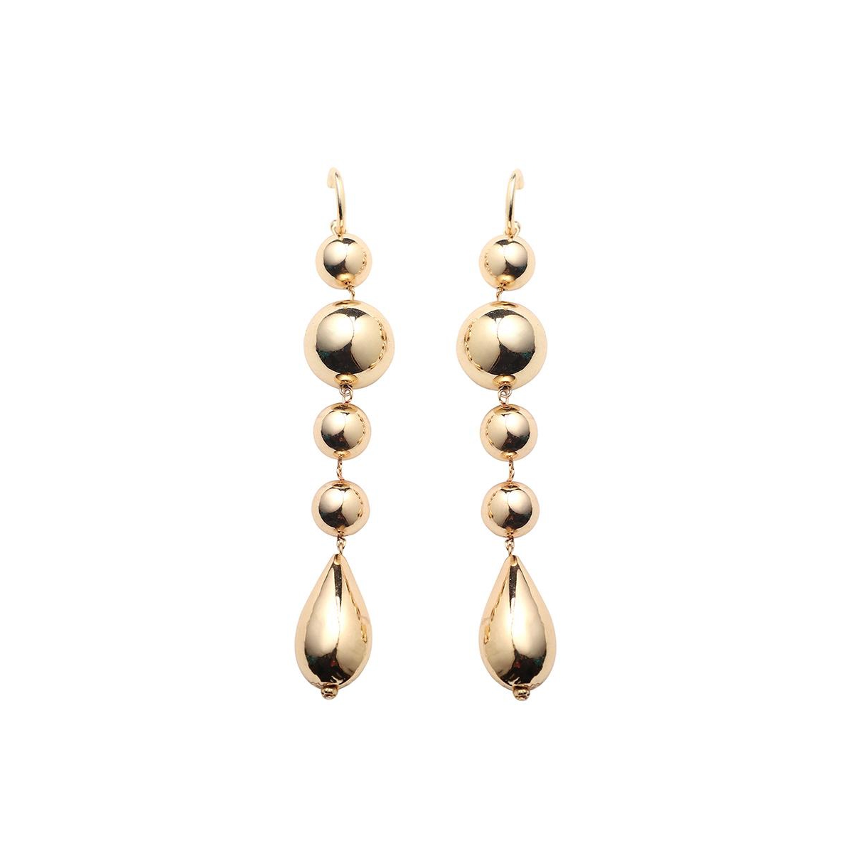 Click here for Sohi Womens Maxi Drop Earrings - Gold prices