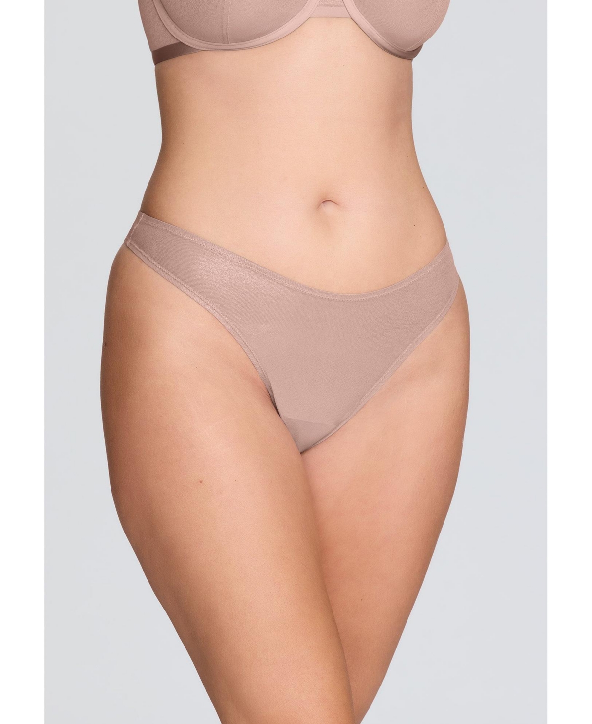 Click here for Cuup Plus Size The Thong - Mesh - Moonbeam prices