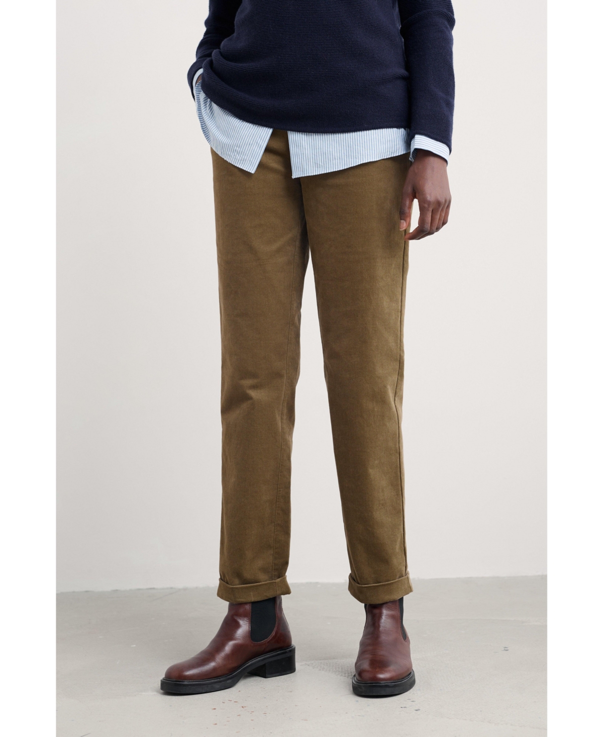 Click here for Seasalt Cornwall Womens Crackington Pants - Laurel prices