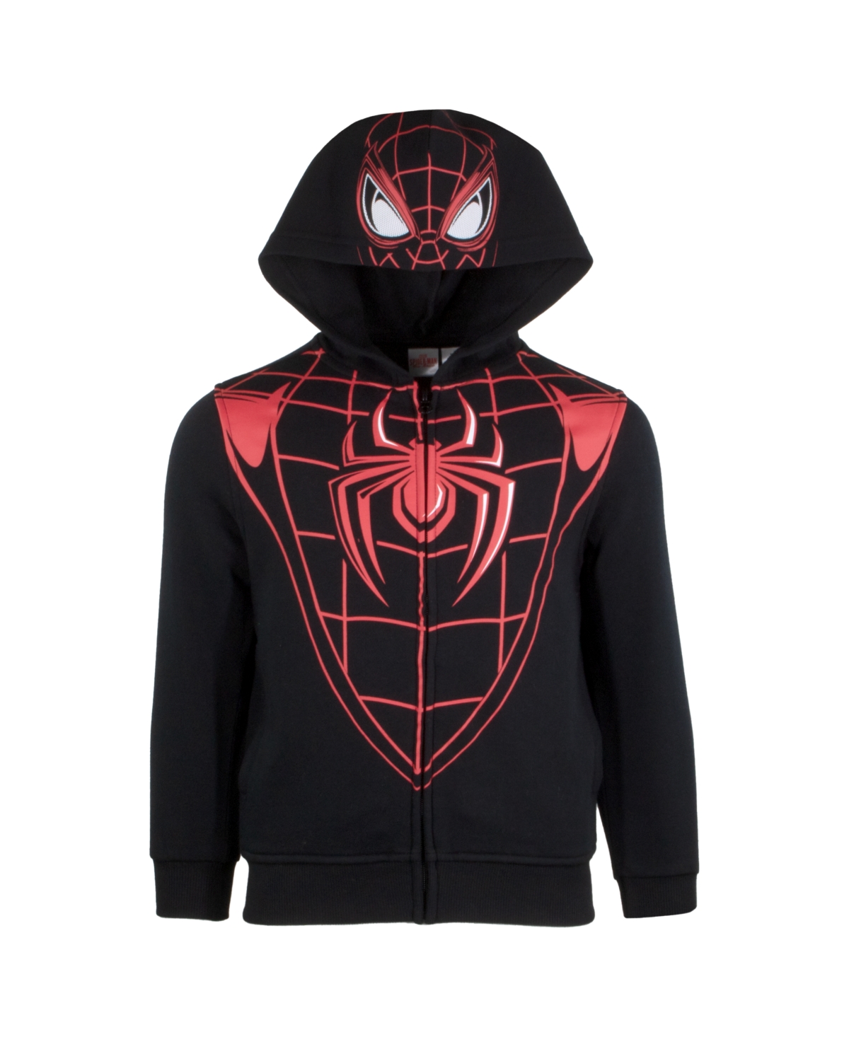 Click here for Miles Morales Big Boys Spider-Man Zip Up Cosplay S... prices