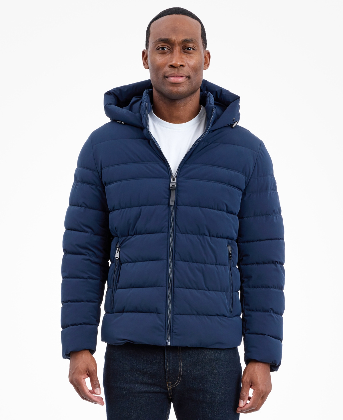 Click here for Michael Kors Mens Dressy Hooded Stretch Packable J... prices