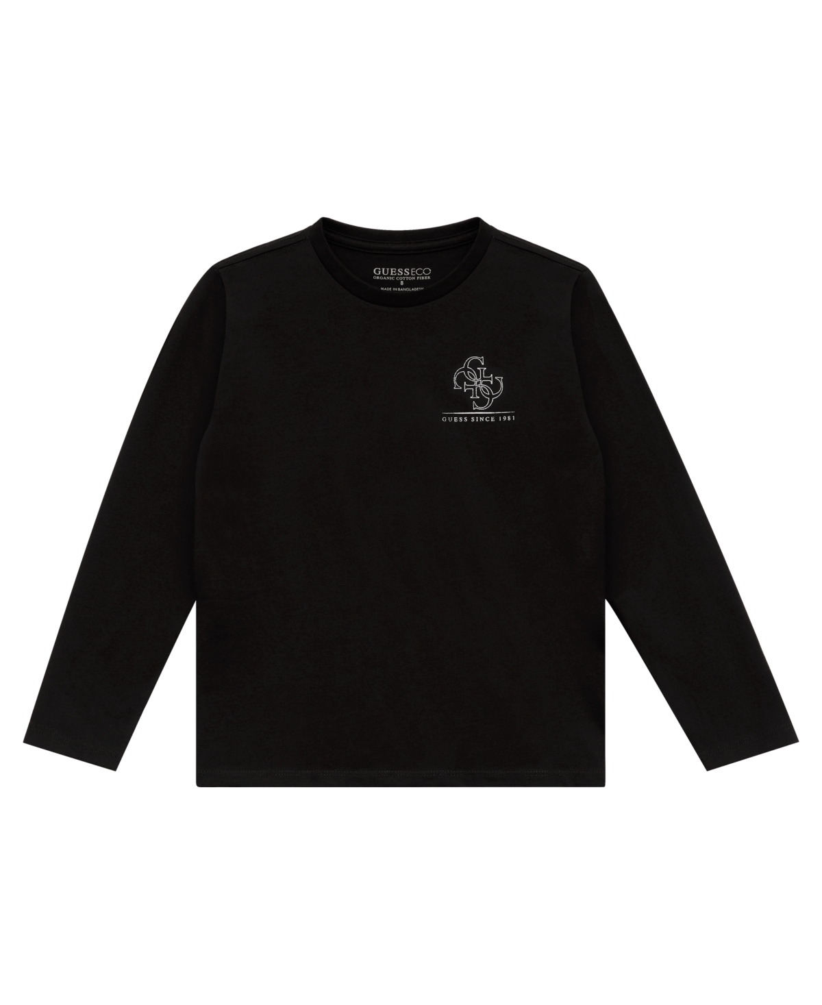 Click here for Guess Boys 8-18 Long Sleeves Back Hit Logo T-shirt... prices