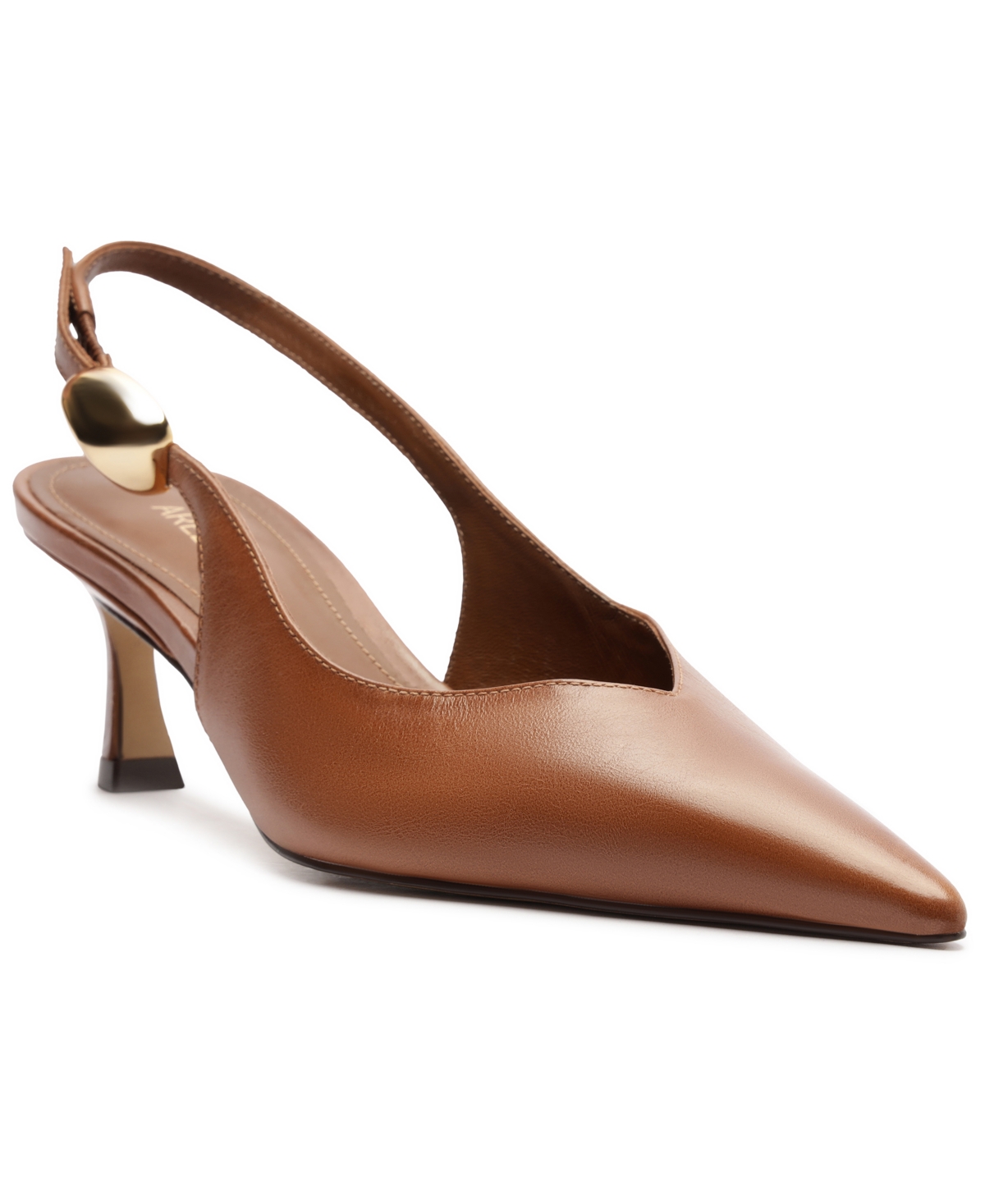 Click here for Arezzo Womens Farrah Low Stiletto Pumps - Warm Car... prices