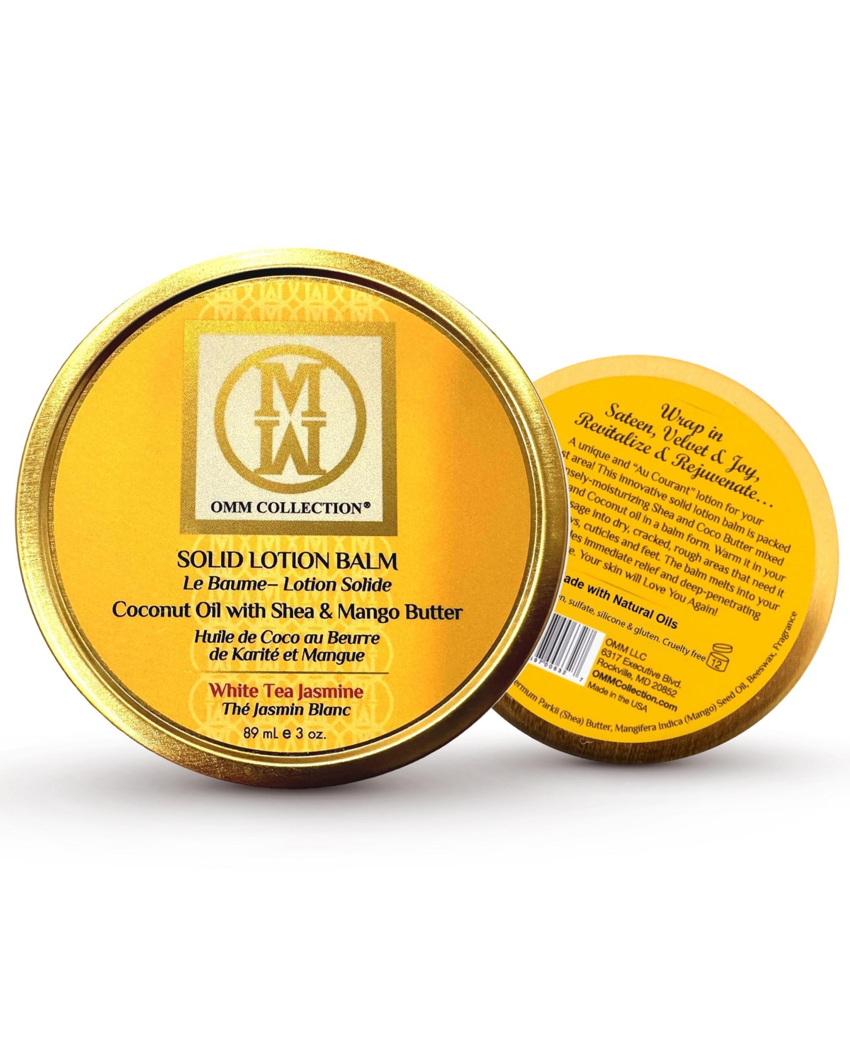 Click here for Omm Collection Solid Lotion balm - White Tea Jasmi... prices