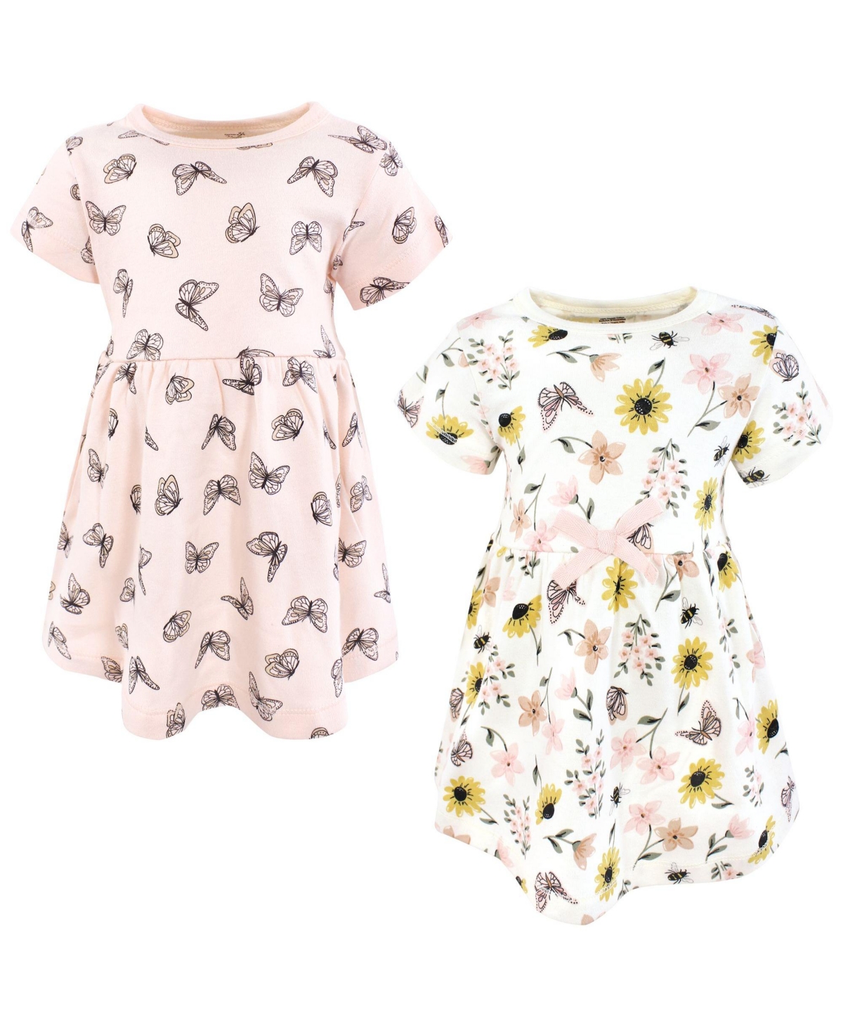 Click here for Touched by Nature Toddler Girls Natural Cotton Dre... prices