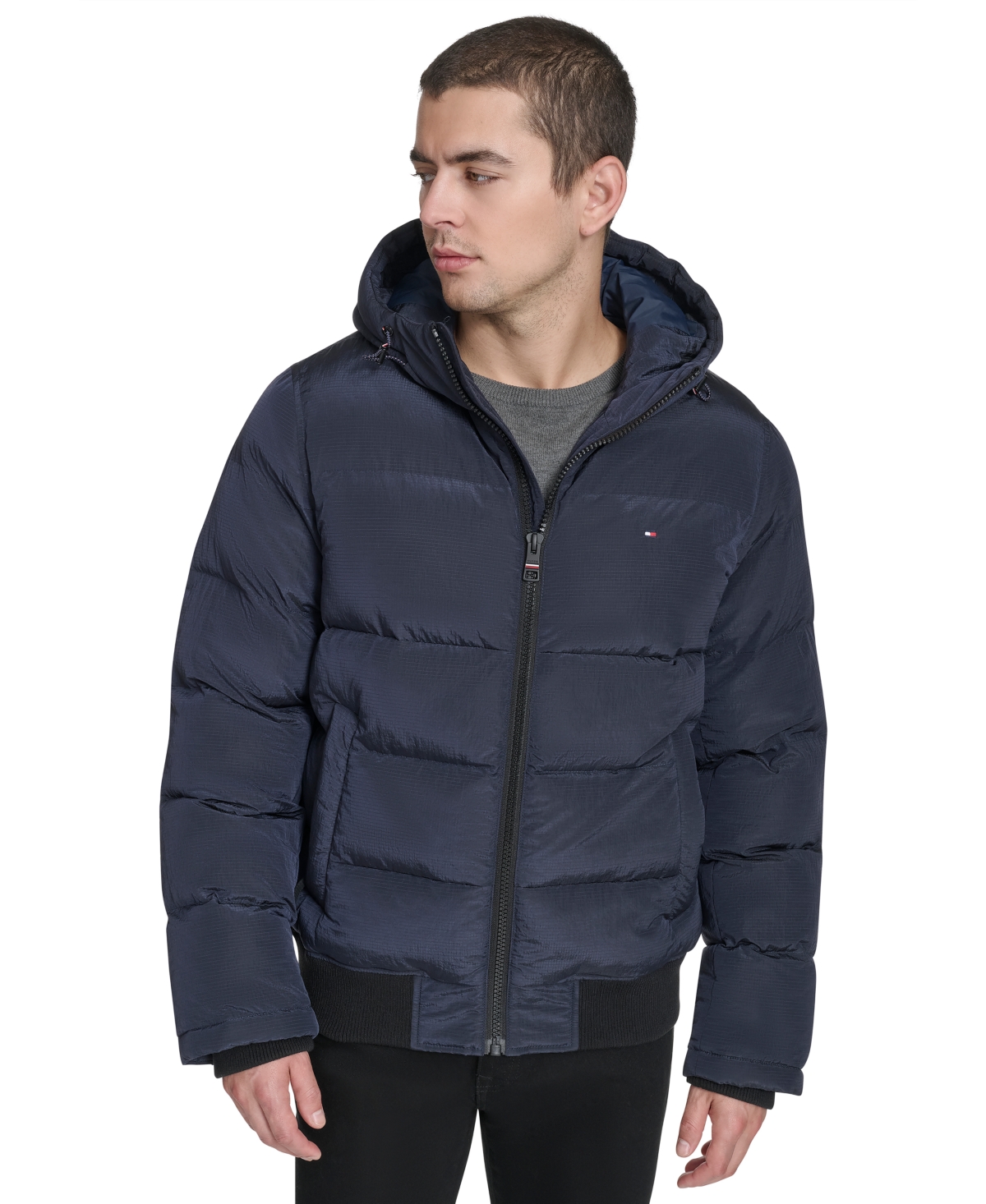 Click here for Tommy Hilfiger Mens Ribstop Snorkle Hooded Jacket... prices