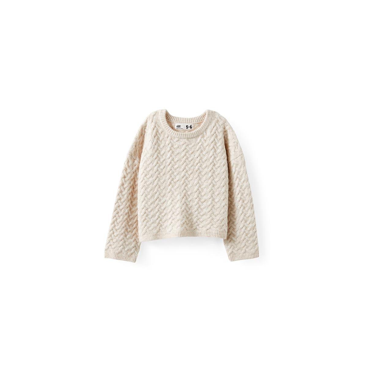 Click here for Cotton On Girls Little/Big Cosi Knit Pullover - Oa... prices